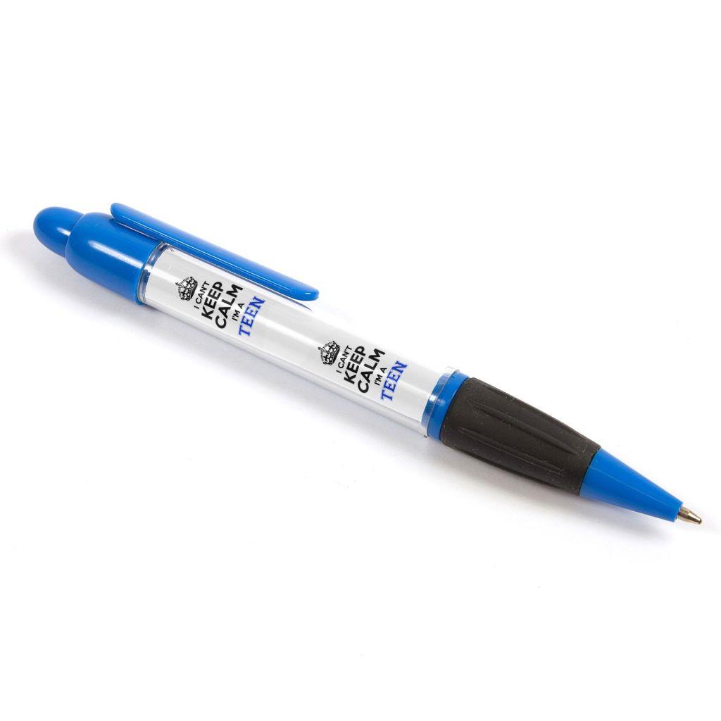 Blue Photo Insert Pen 60 x 35mm - Pack of 50 – Blankplastic.co.uk