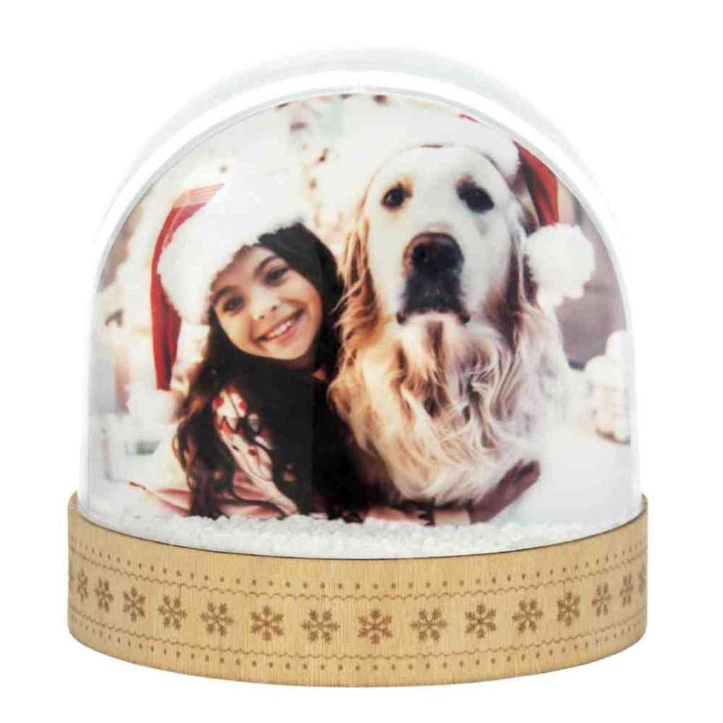 Wooden Snowflake Snowglobe Dome - Pack of 12 – Blankplastic.co.uk