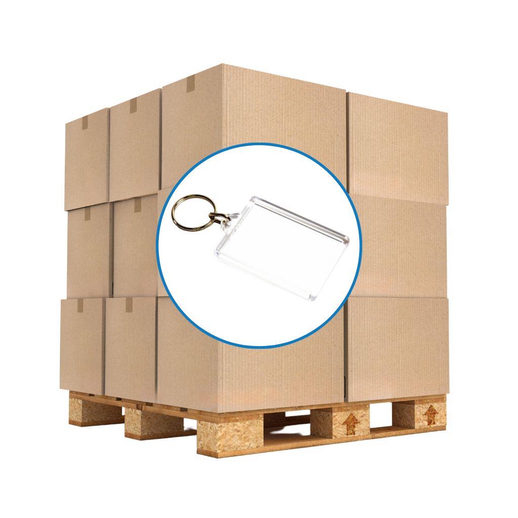50 x 35mm C1 Insert Keyring Bulk Pallet Buy – Blankplastic.co.uk